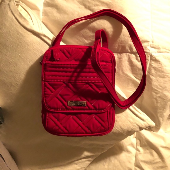 Vera Bradley | Bags | Red Vera Bradley Crossbody Bag | Poshmark